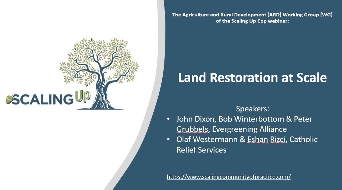 ARD WG – Scaling Community of Practice